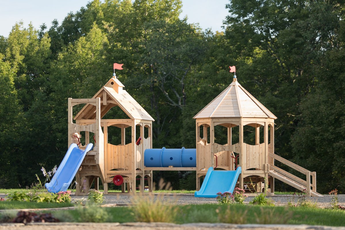 Outdoor Playsets Gallery | CedarWorks Commercial Playsets