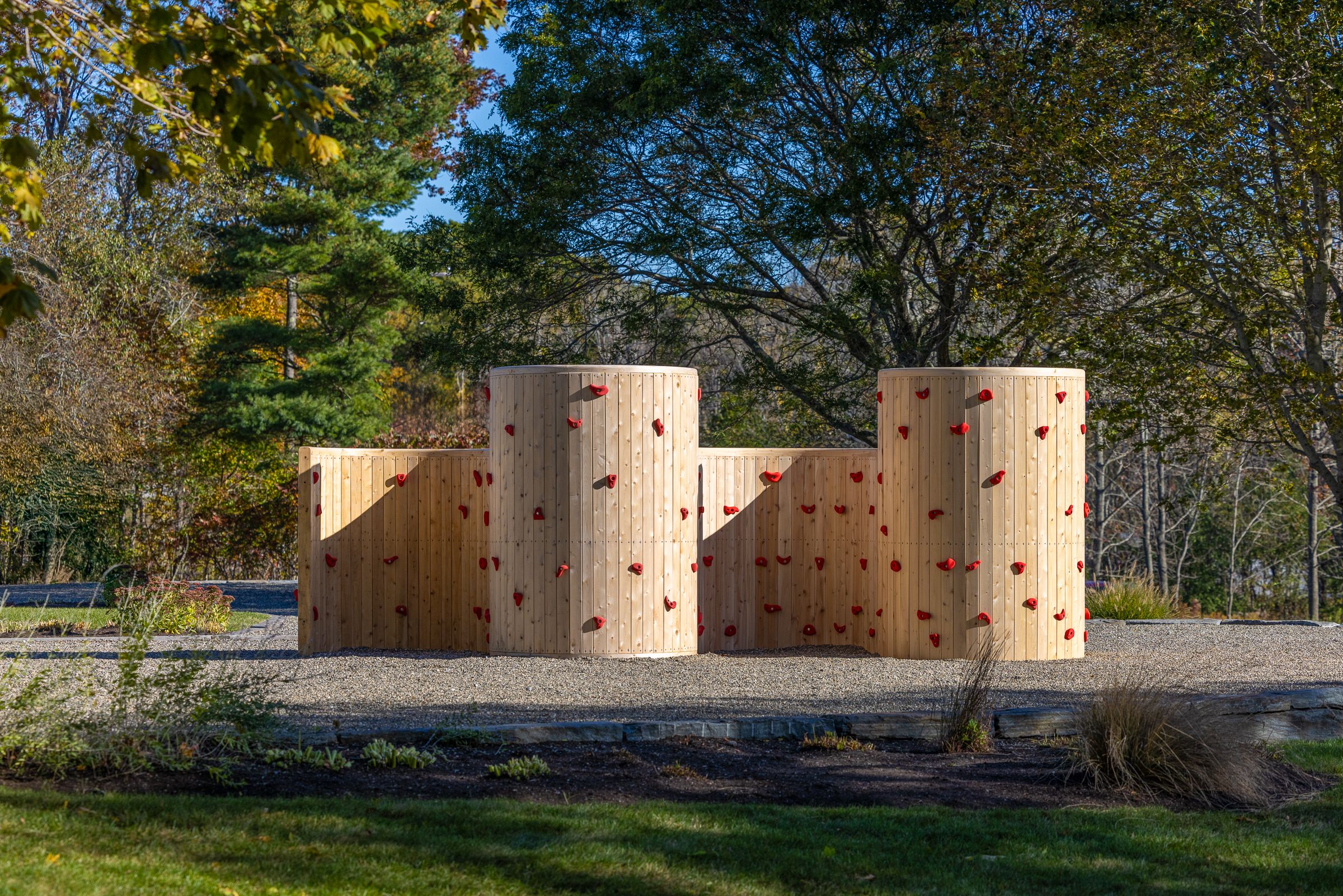 Curved Climber 3674 | CedarWorks Commercial Playsets