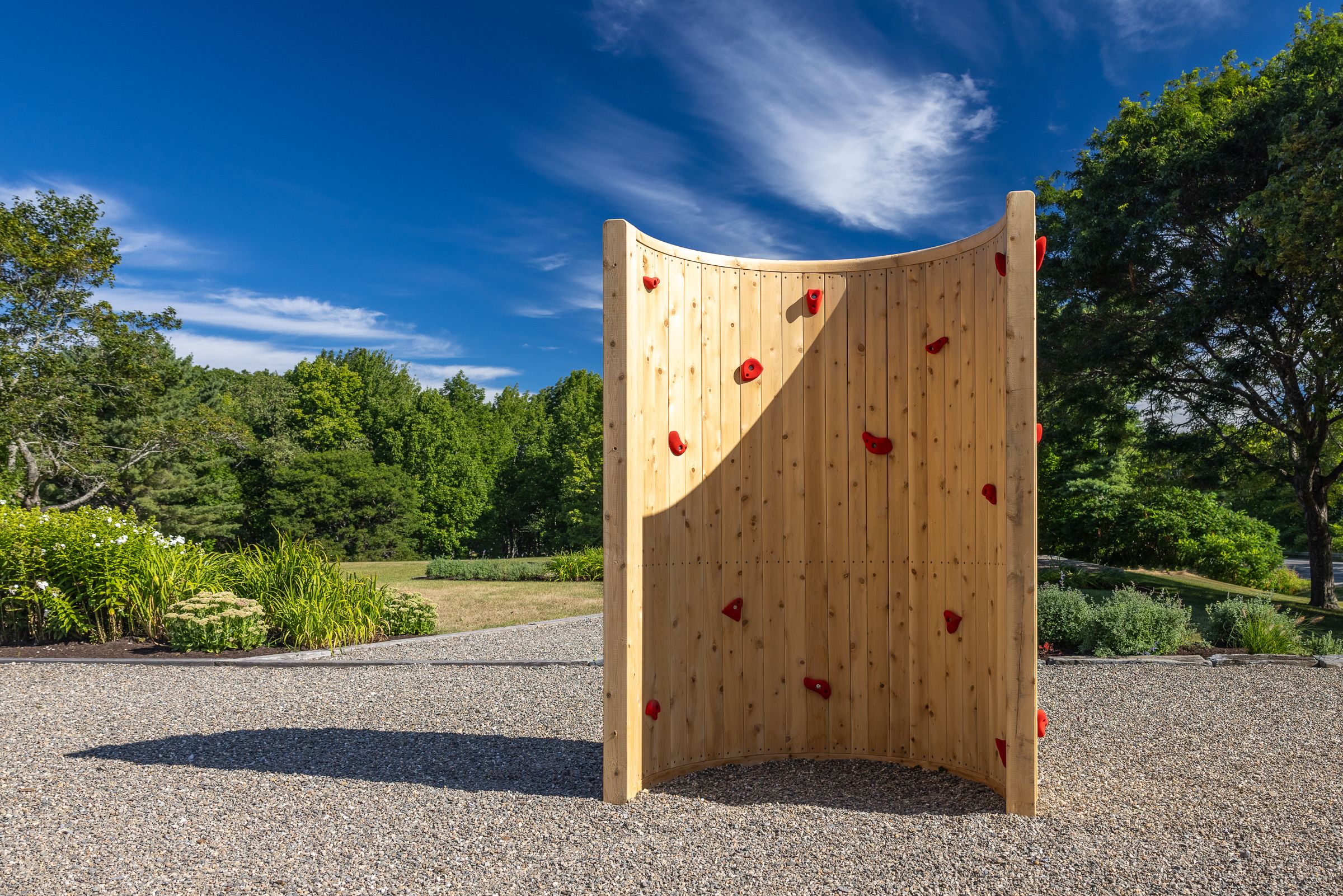 Curved Climber 9785 | CedarWorks Commercial Playsets