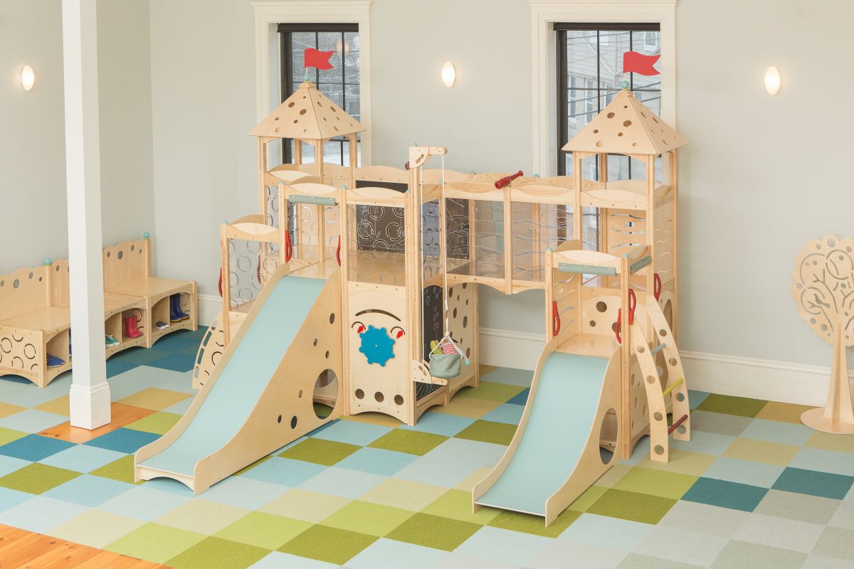 Indoor 2&Over 719 | CedarWorks Commercial Playsets